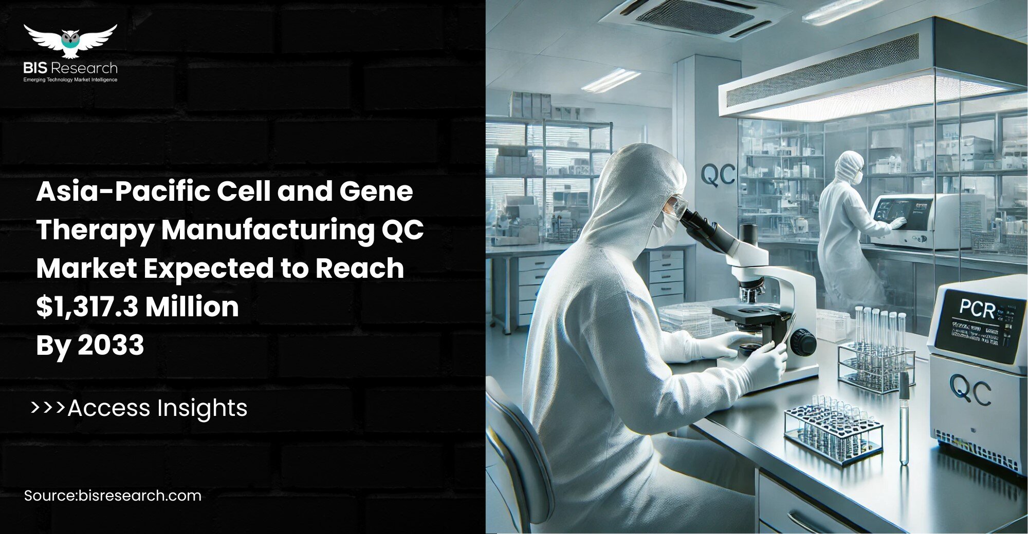 Asia-Pacific Cell and Gene Therapy Manufacturing QC Market Expected to Reach $1,317.3 Million by ...